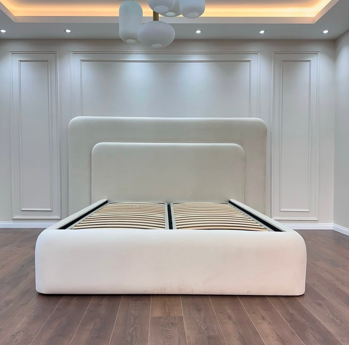 Mimi Bed – navy furnishings